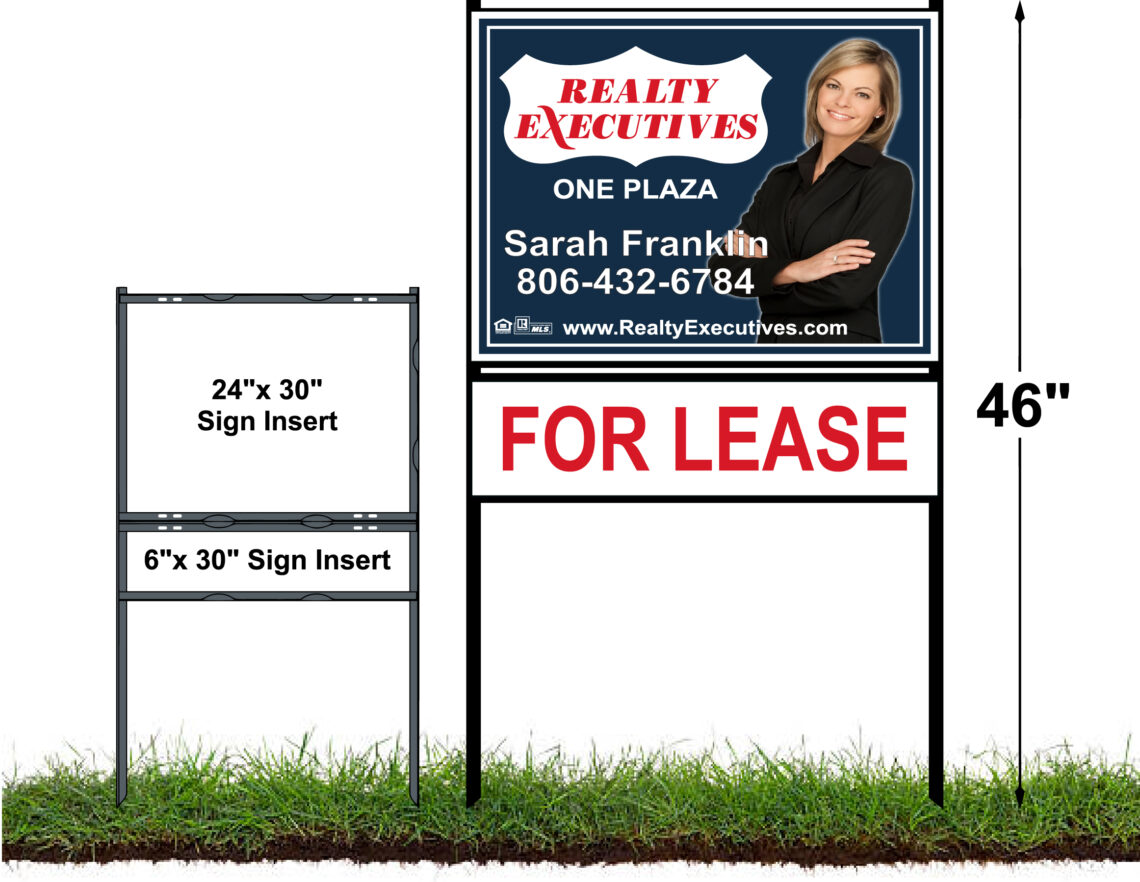 Real Estate STAKES & POSTS – Vinyltech Signs